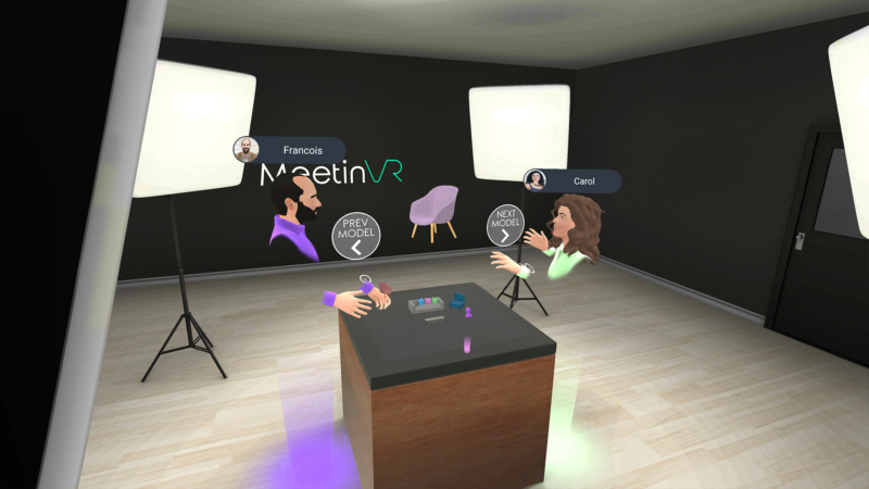 VR Rooms - MeetinVR