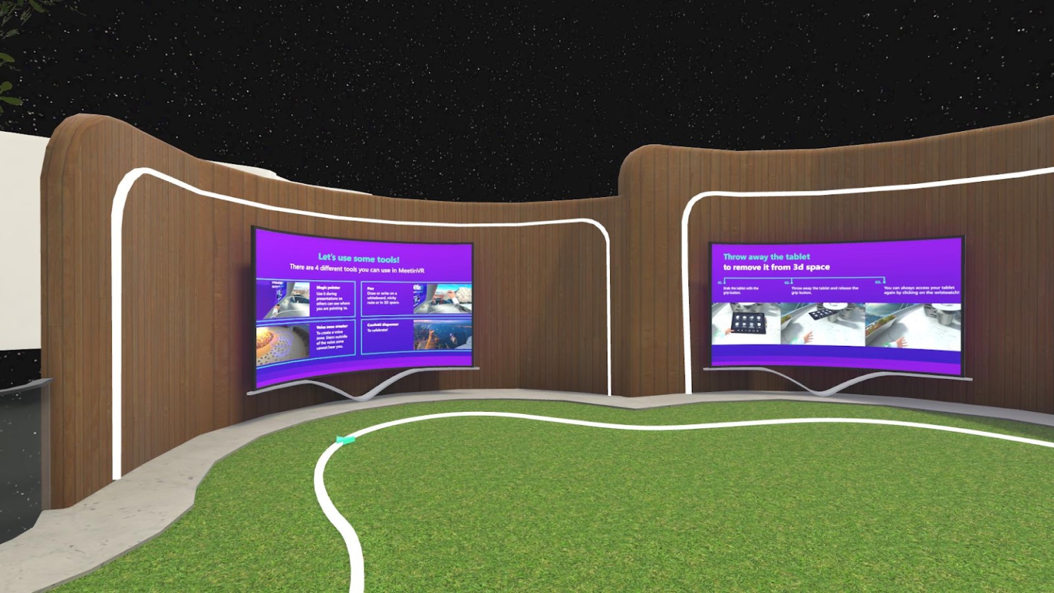 The New MeetinVR Tutorial Room - MeetinVR